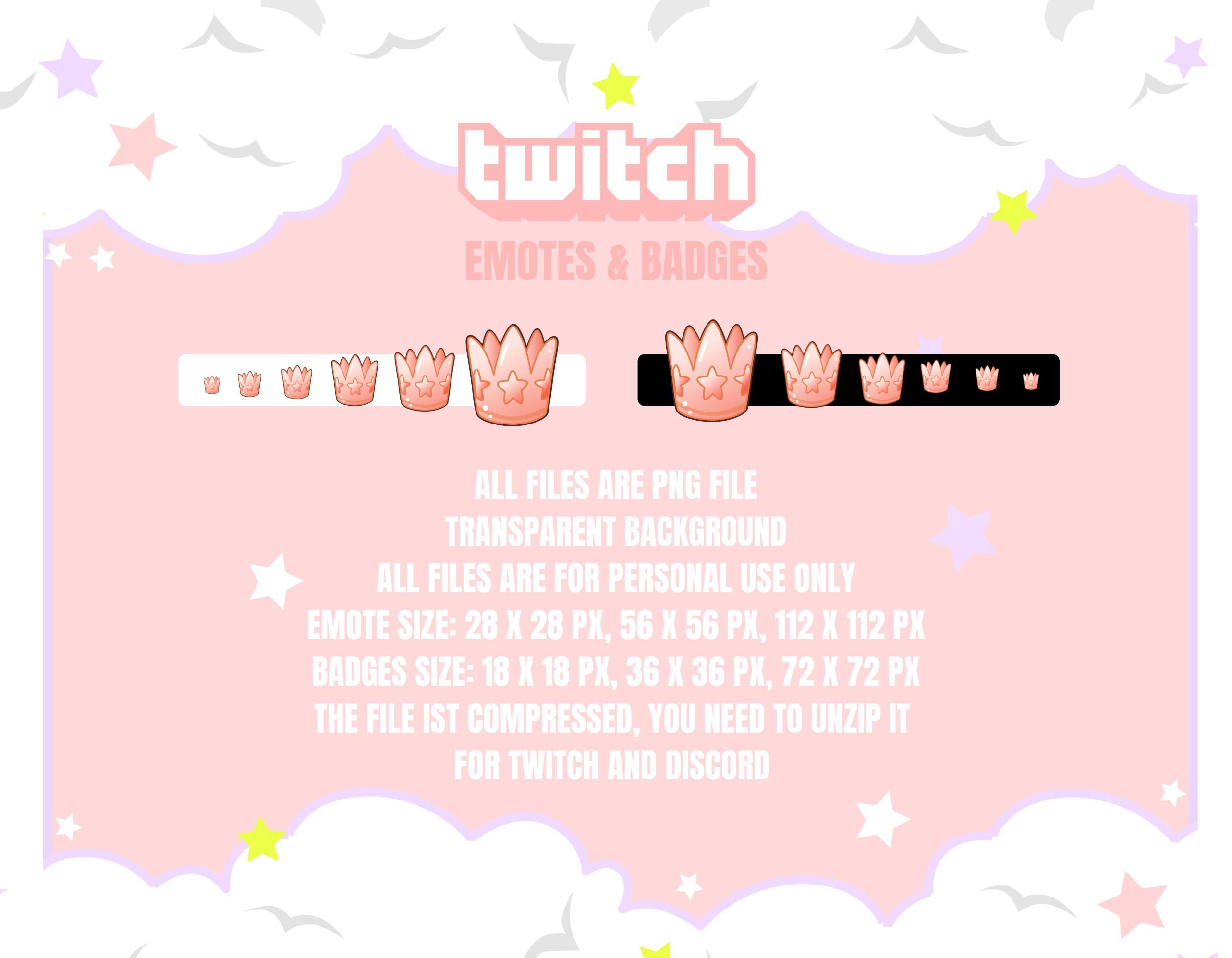 Twitch Emotes and Badges Keyboard Broken - Etsy
