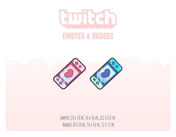Twitch Emotes and Badges Switch - Etsy