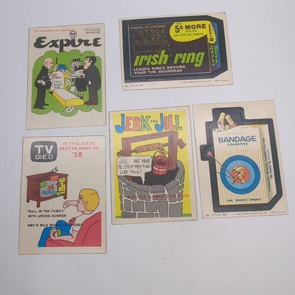 Wacky Packages Stickers - Etsy