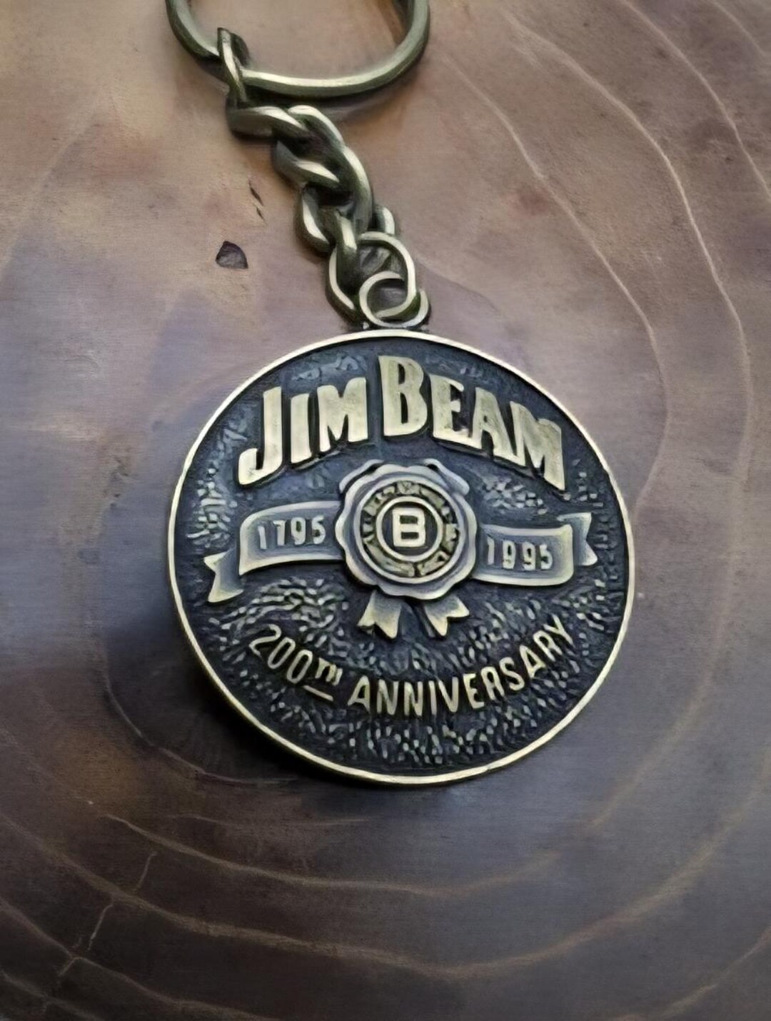 Vintage 1995 Jim Beam 200th Anniversary Keychain Pendant - Etsy