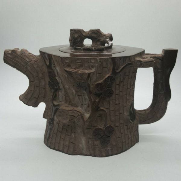 Wood Teapot - Etsy
