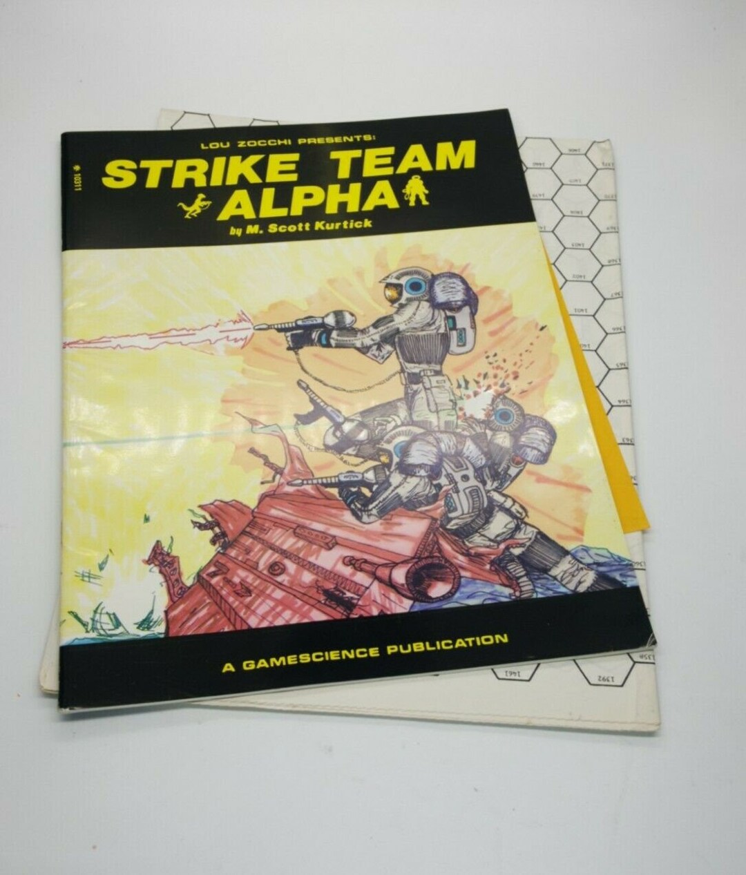 1978 Gamescience Publications: Strike Team Alpha by Kurtick With Map - Etsy