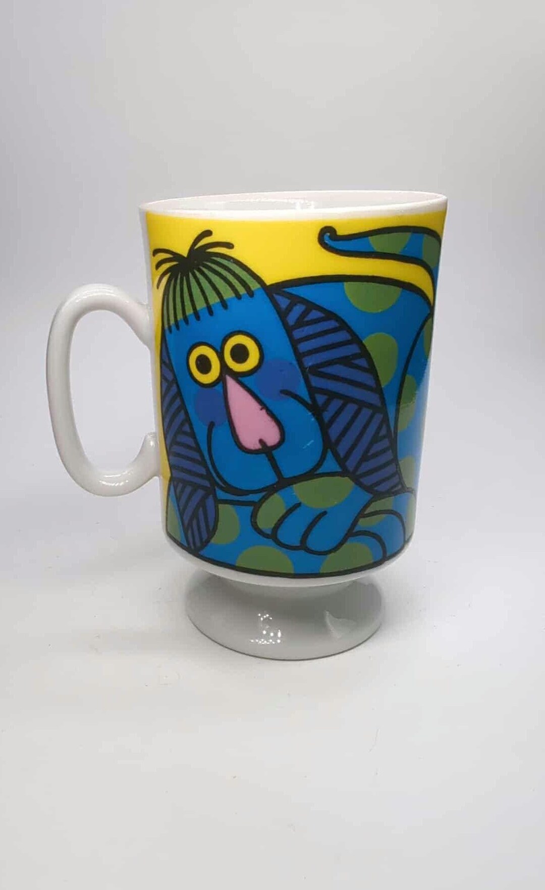 Royal Crown Arnart Smug Mugs by TINA Blue Dog - Etsy