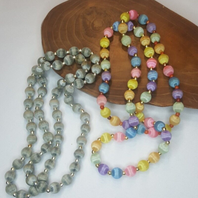 Silk Thread Necklace - Etsy