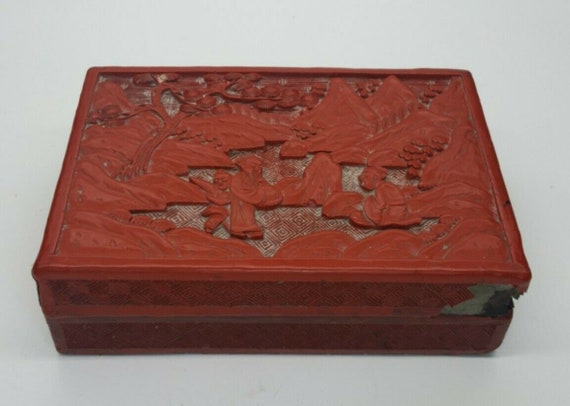 chinese lacquer box - Gem