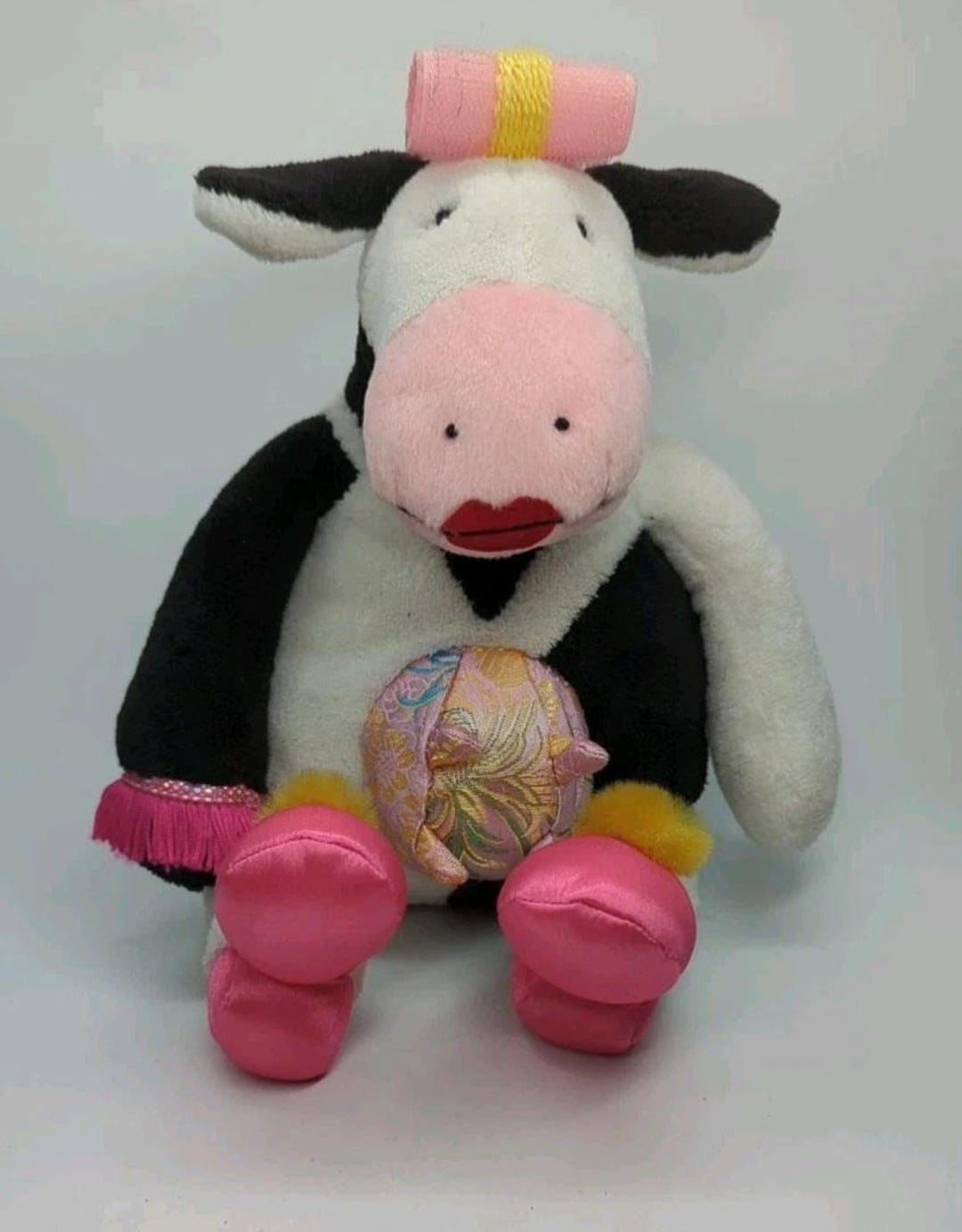 Vintage Manhattan Toy Tip Toes Gladys Cow 14” Plush Toy - Etsy