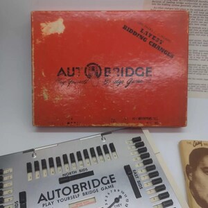 Vintage Autobridge Play-yourself Bridge Game Course by Charles H. Goren ...