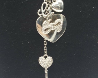 Guess Heart Necklace - Etsy