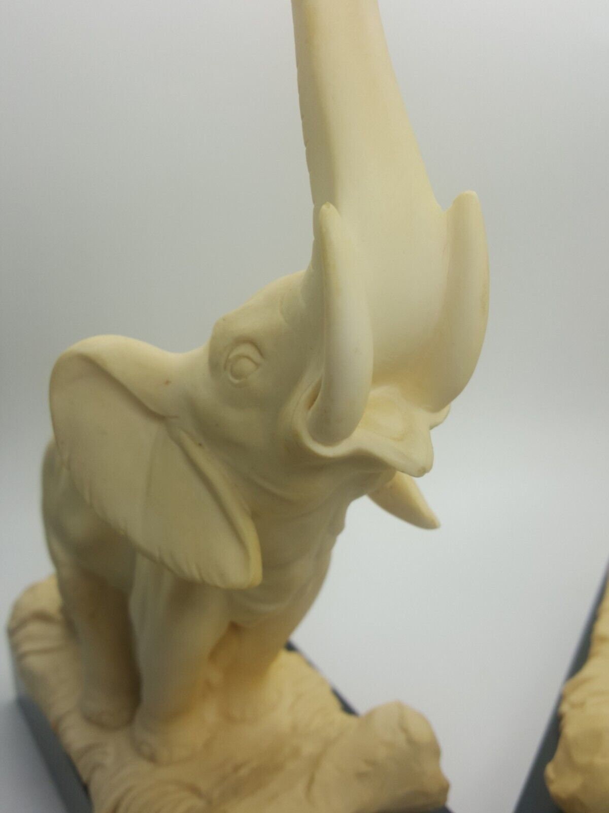 Vintage A. Giannelli Elephant Alabaster Sculptures Bookends - Etsy