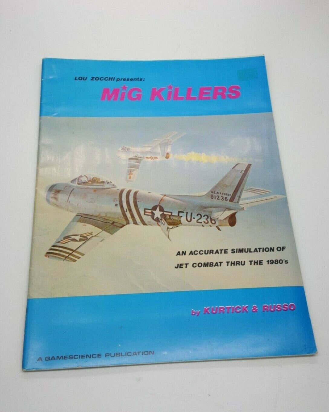 Lou Zocchi War Game Mig Killers Jet Combat BOOKLET ONLY - Etsy