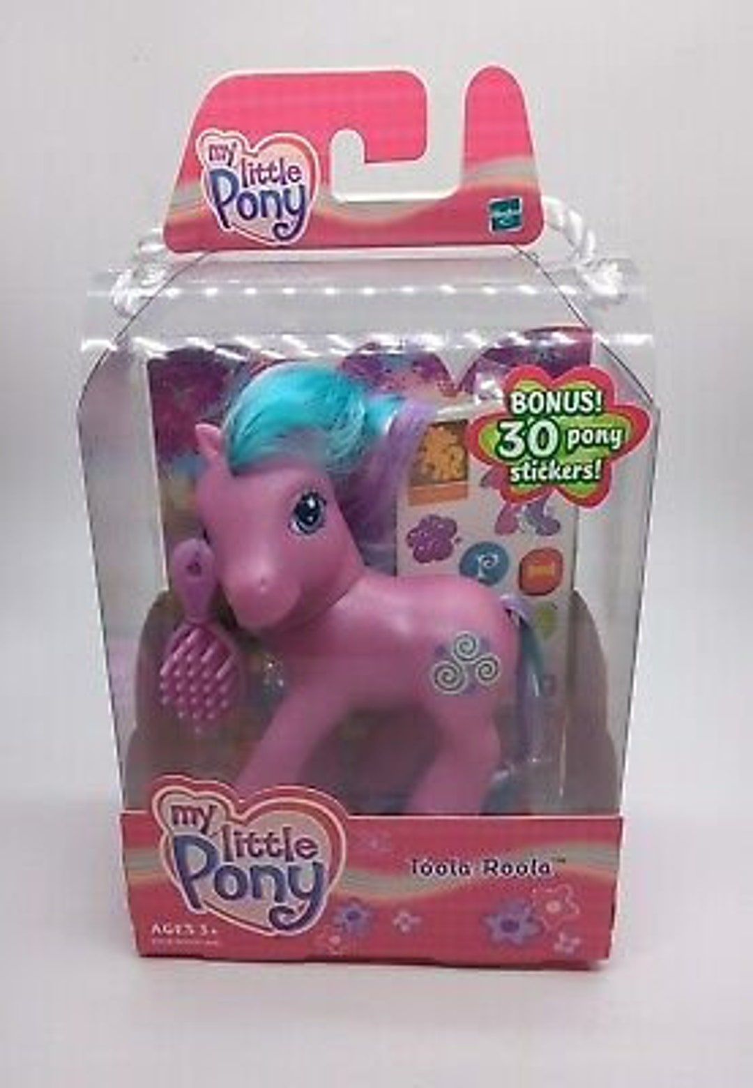 Vintage G3 Toola-roola My Little Pony Figure W/ Brush and Stickers NIB ...