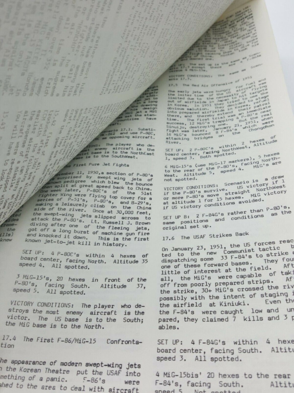 Lou Zocchi War Game Mig Killers Jet Combat BOOKLET ONLY - Etsy