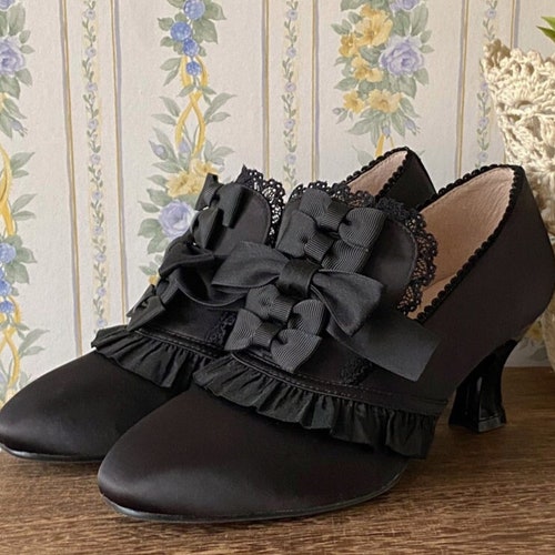 Marie Antoinette Heels Shoes Rococo Baroque Fashion Costume - Etsy