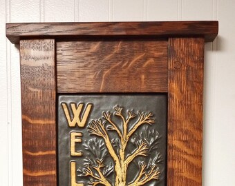 Mission Framed Tile - Etsy