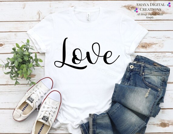 Love Svg Cute Quote Instant Download SVG File - Etsy