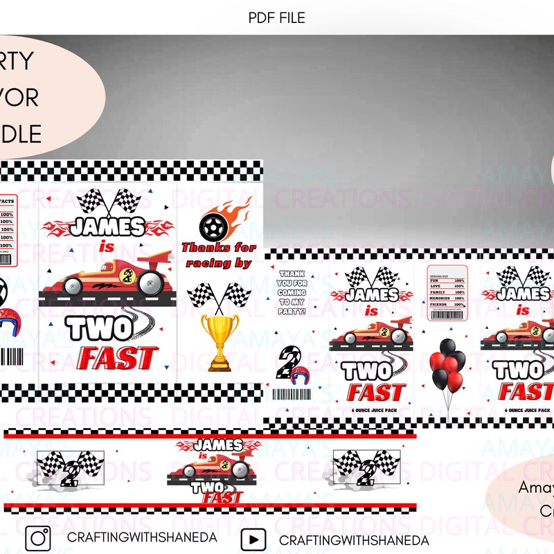 Race Car Snack Box - Etsy