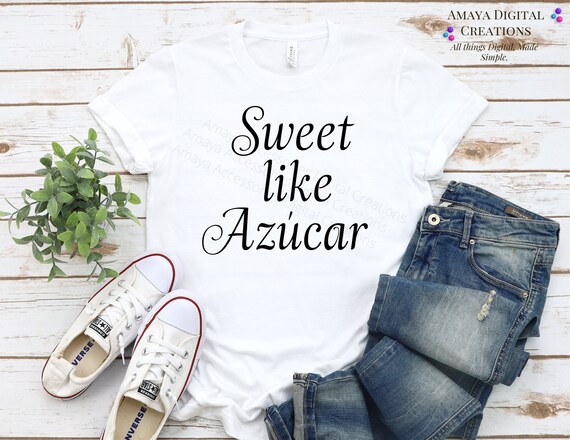 Süß wie Azucar SVG latin Svg Instant Download Cricut | Etsy Schweiz