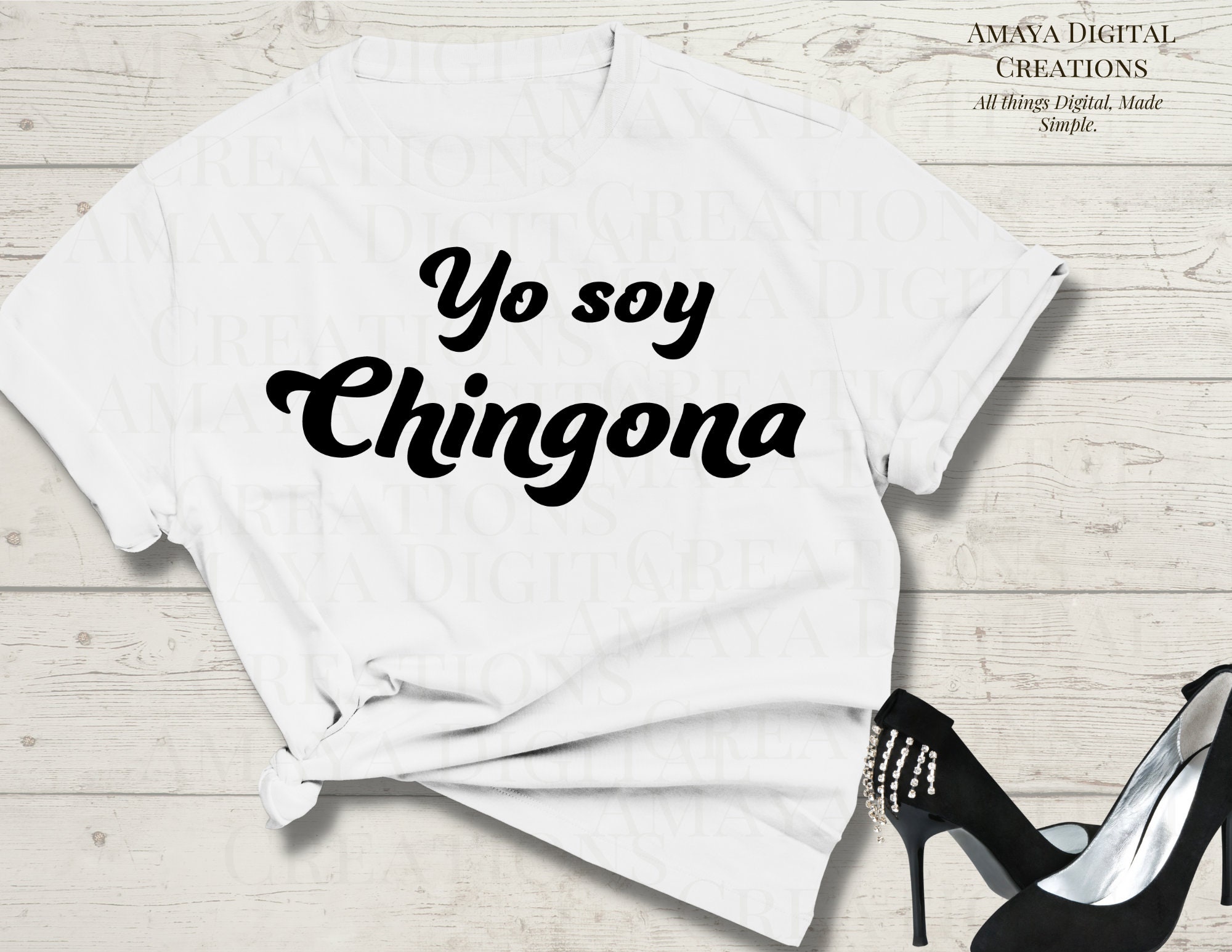 Yo Soy Chingona Svg Latina Shirt Fearless Boss Latina - Etsy