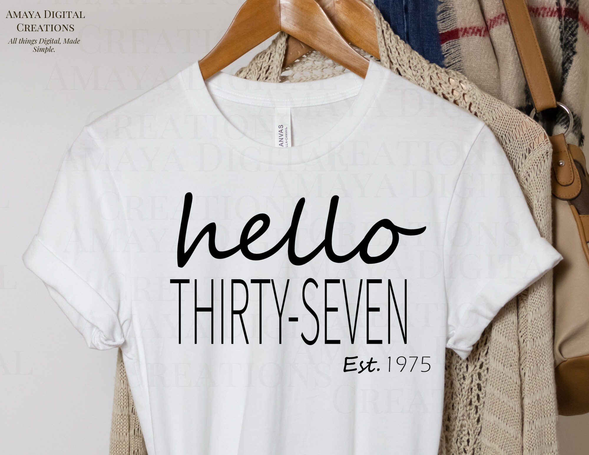 Hello Thirty-seven SVG Cute Birthday SVG 37th Birthday SVG - Etsy