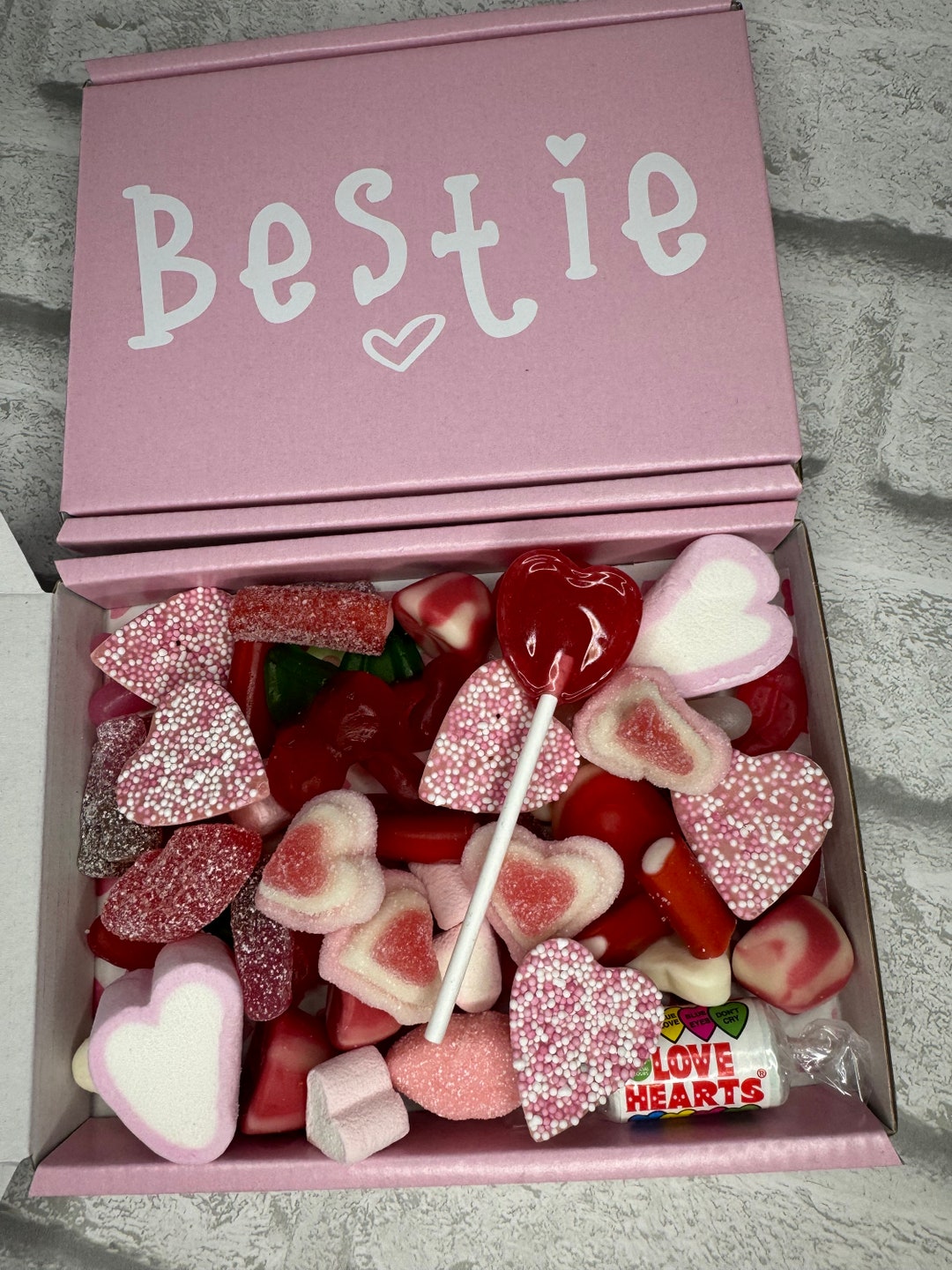 Bestie Sweet Box Gift for Her Him Pick Me up Letterbox Sweets Best ...