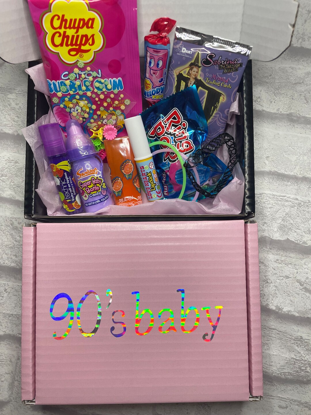 90s Throwback Hamper Box of Nostalgia Sabrins the Teenage Witch - Etsy
