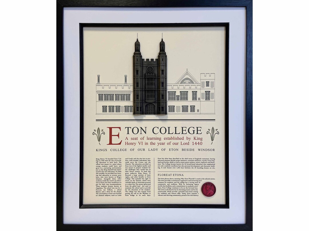 Eton College Lupton Tower - Etsy