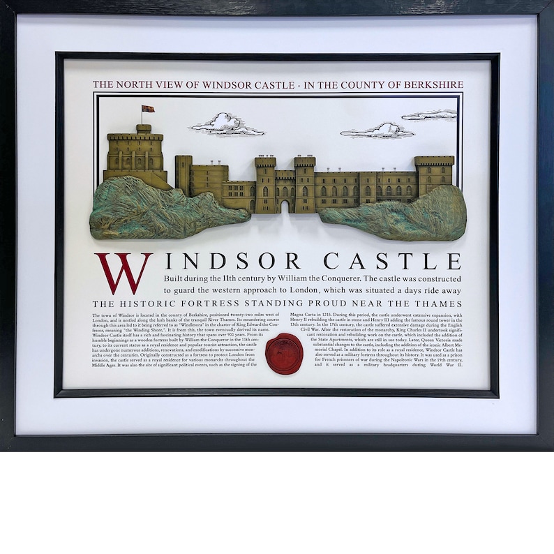 Windsor Castle | Architects Relief Model - Etsy