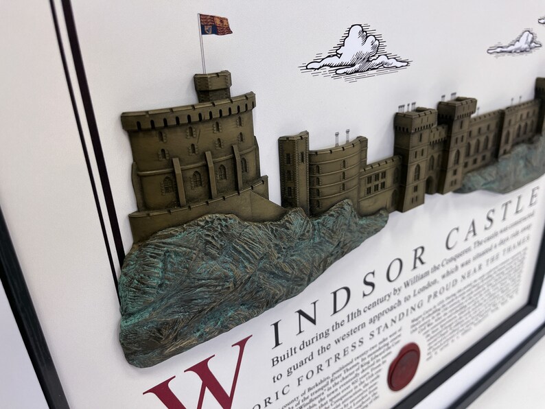 Windsor Castle | Architects Relief Model - Etsy