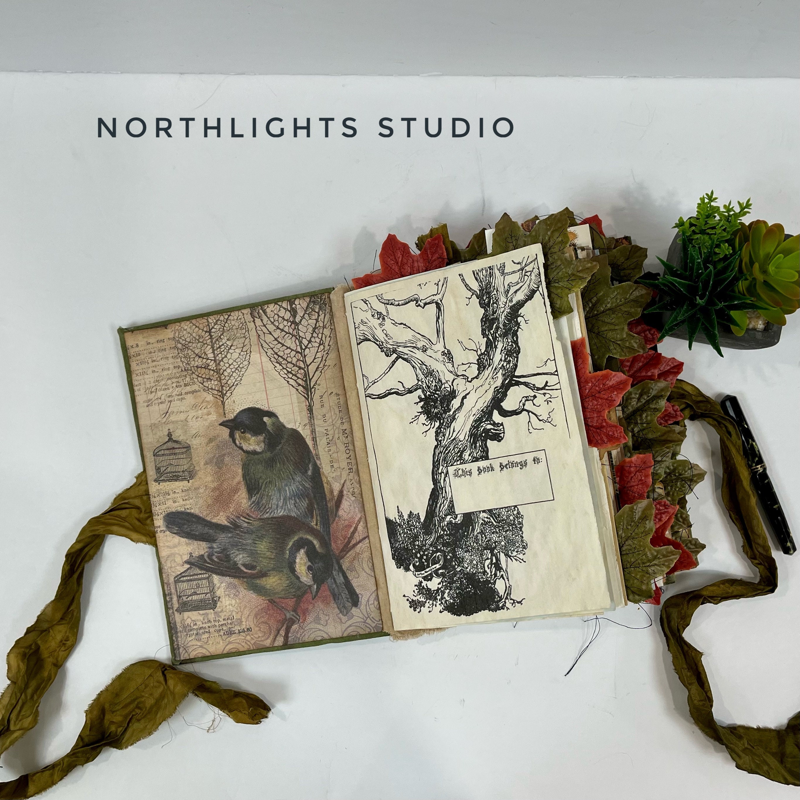 Forest Themed Junk Journal - Etsy