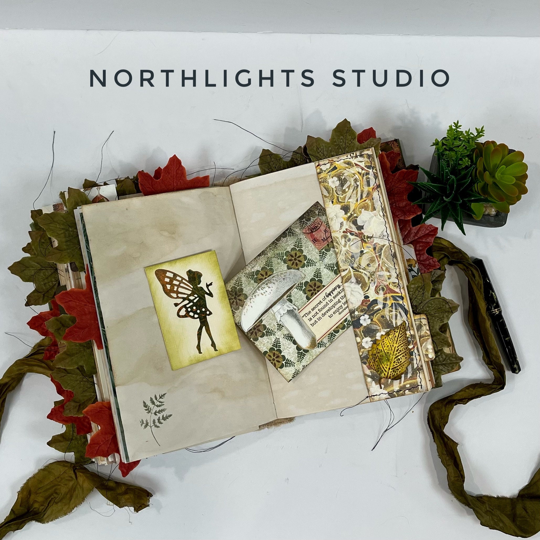 Forest Themed Junk Journal - Etsy