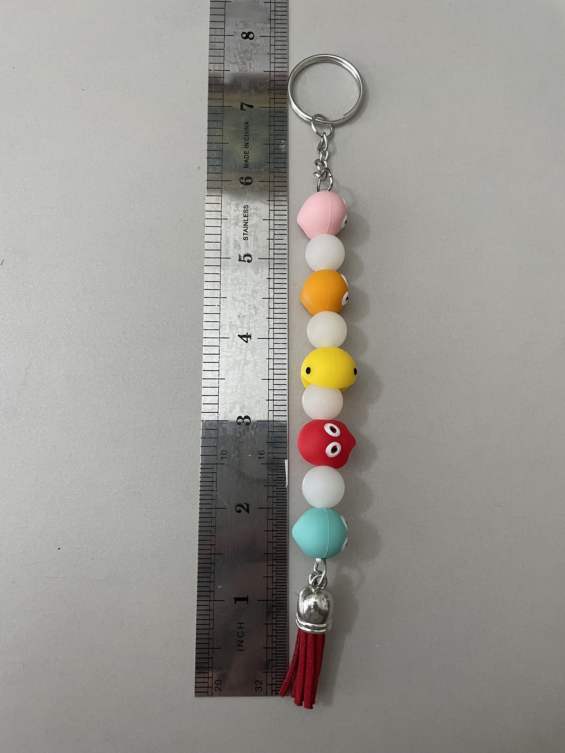 Pac-man and Ghosts Retro Gaming Glow in the Dark Keychain - Etsy UK