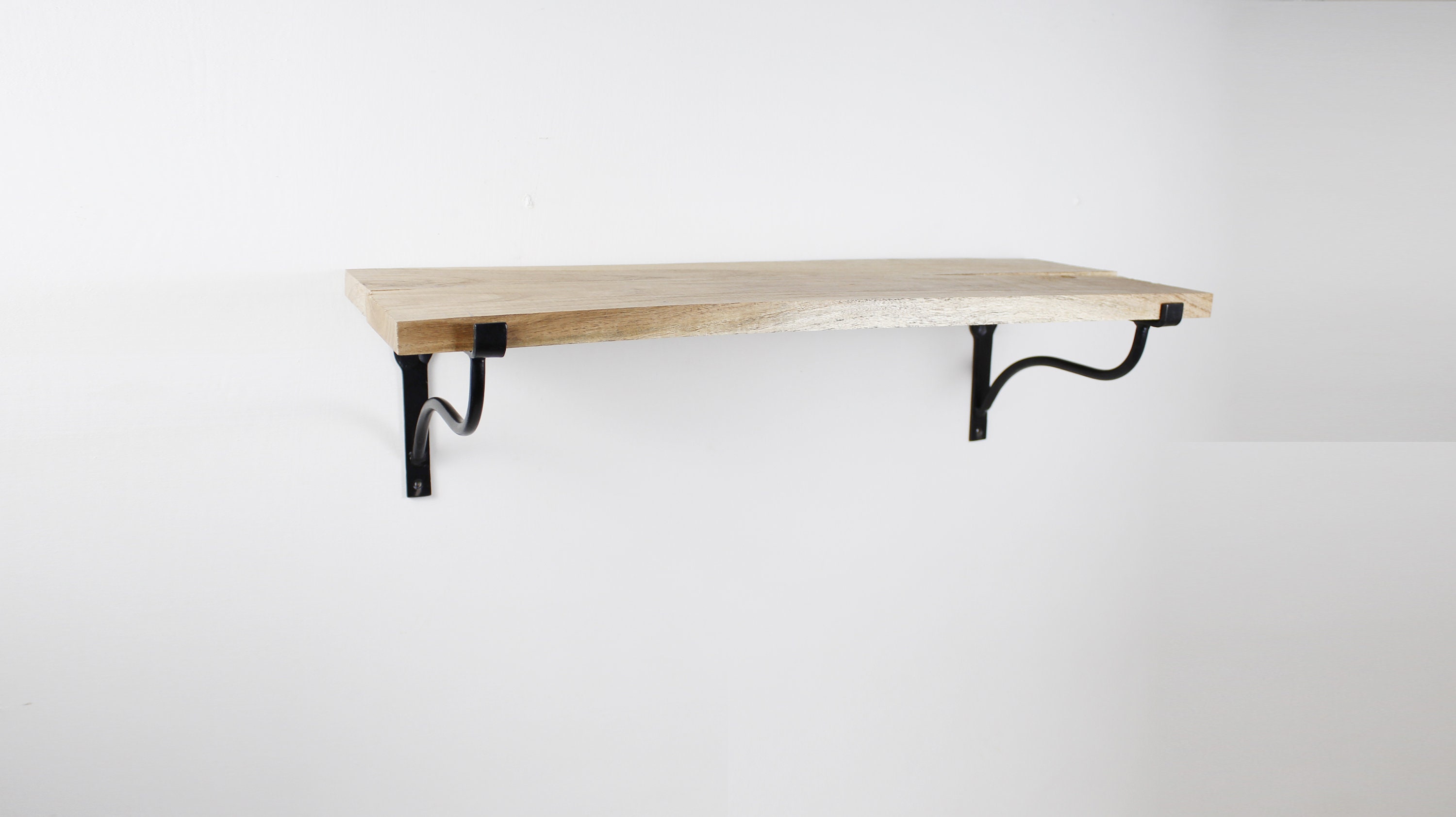 Set of 2, Iron Shelf Brackets, Hardware Included,heavy Duty Metal Shelf ...