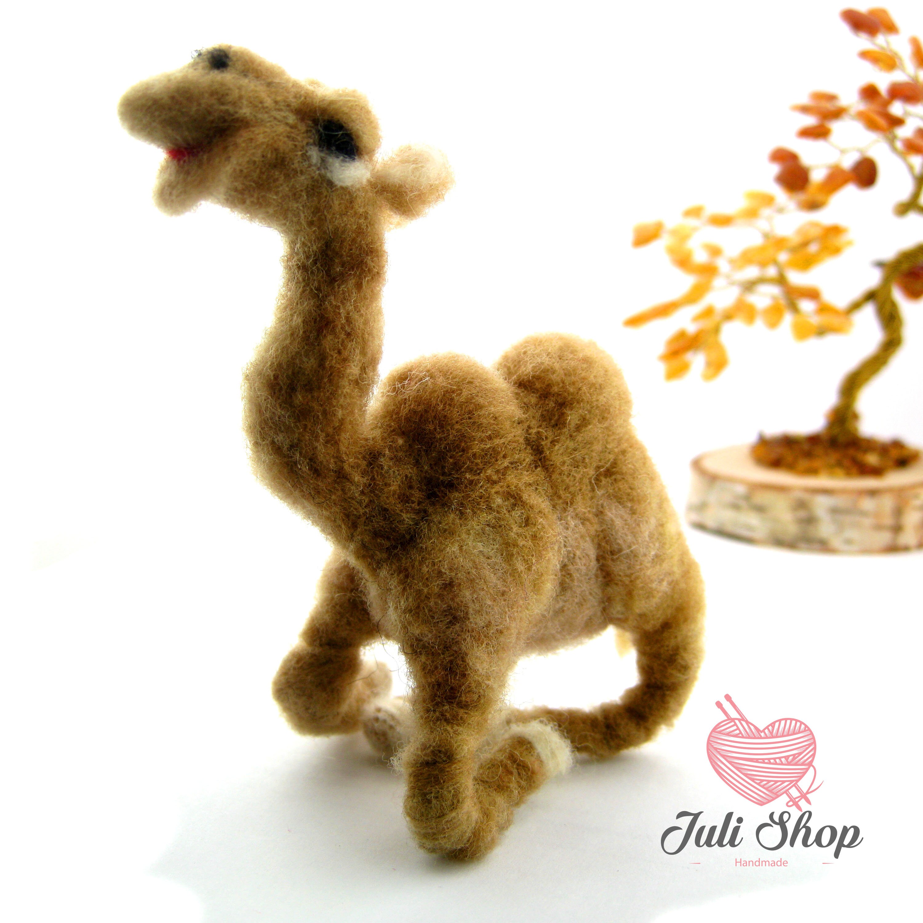 Animals Art, Felted Animals, Camel, Camel Needle Felting, Animal Art ...