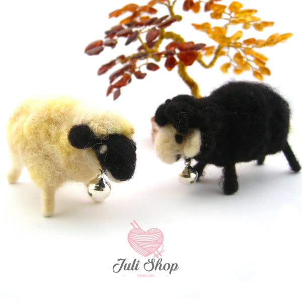 Needle Felted Sheep - Etsy