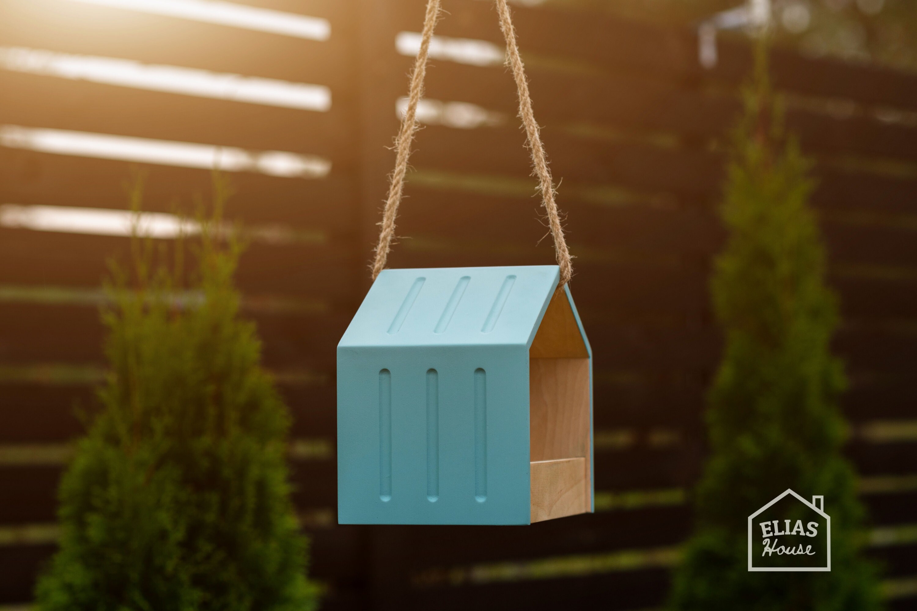 Handmade Bird Feeder for the Outdoors | Modern Hanging Birdfeeder ...