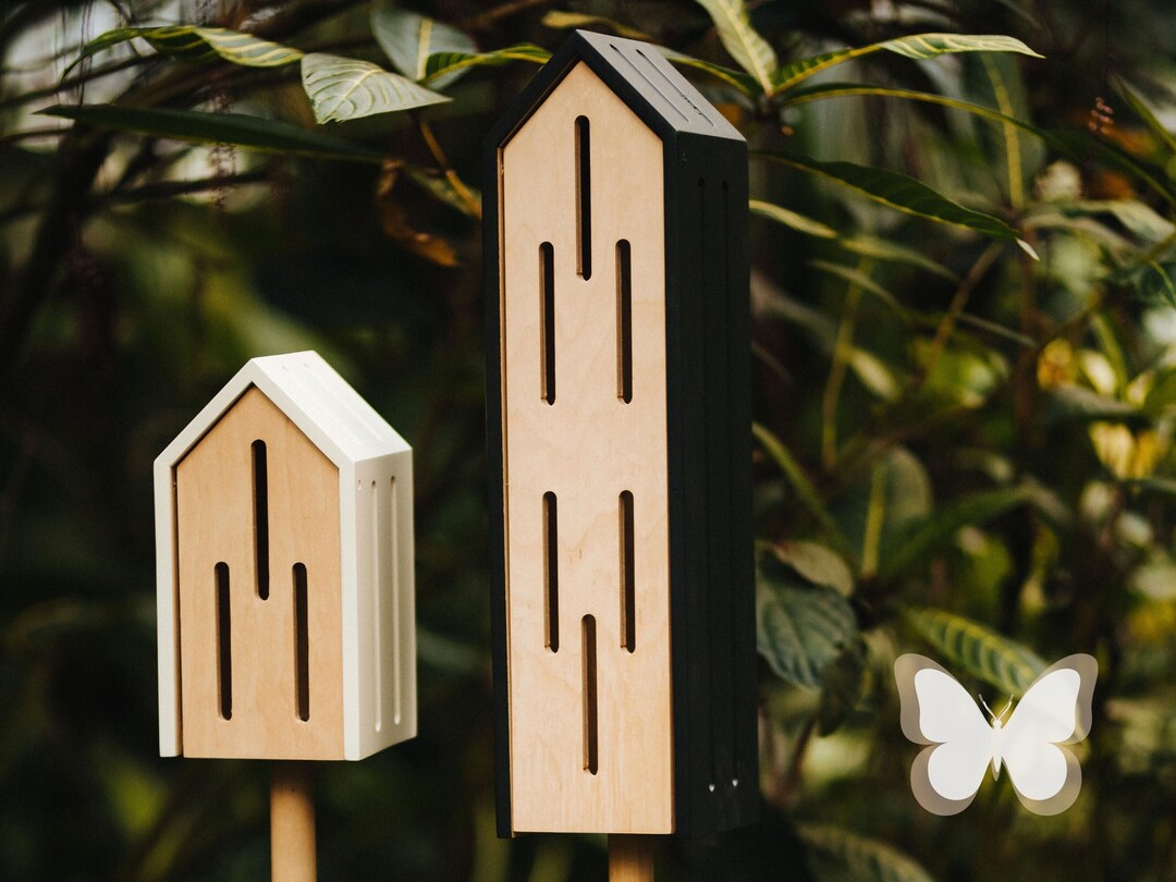 Handmade Butterfly House, Butterfly Hotel Outdoor Decor, Garden Decor ...