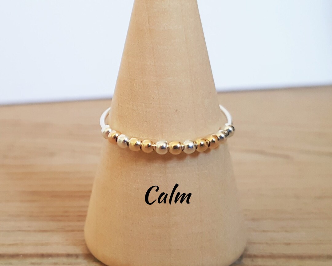 Dainty Morse Code Ring, Secret Message Ring, Morse Code Bead Ring ...