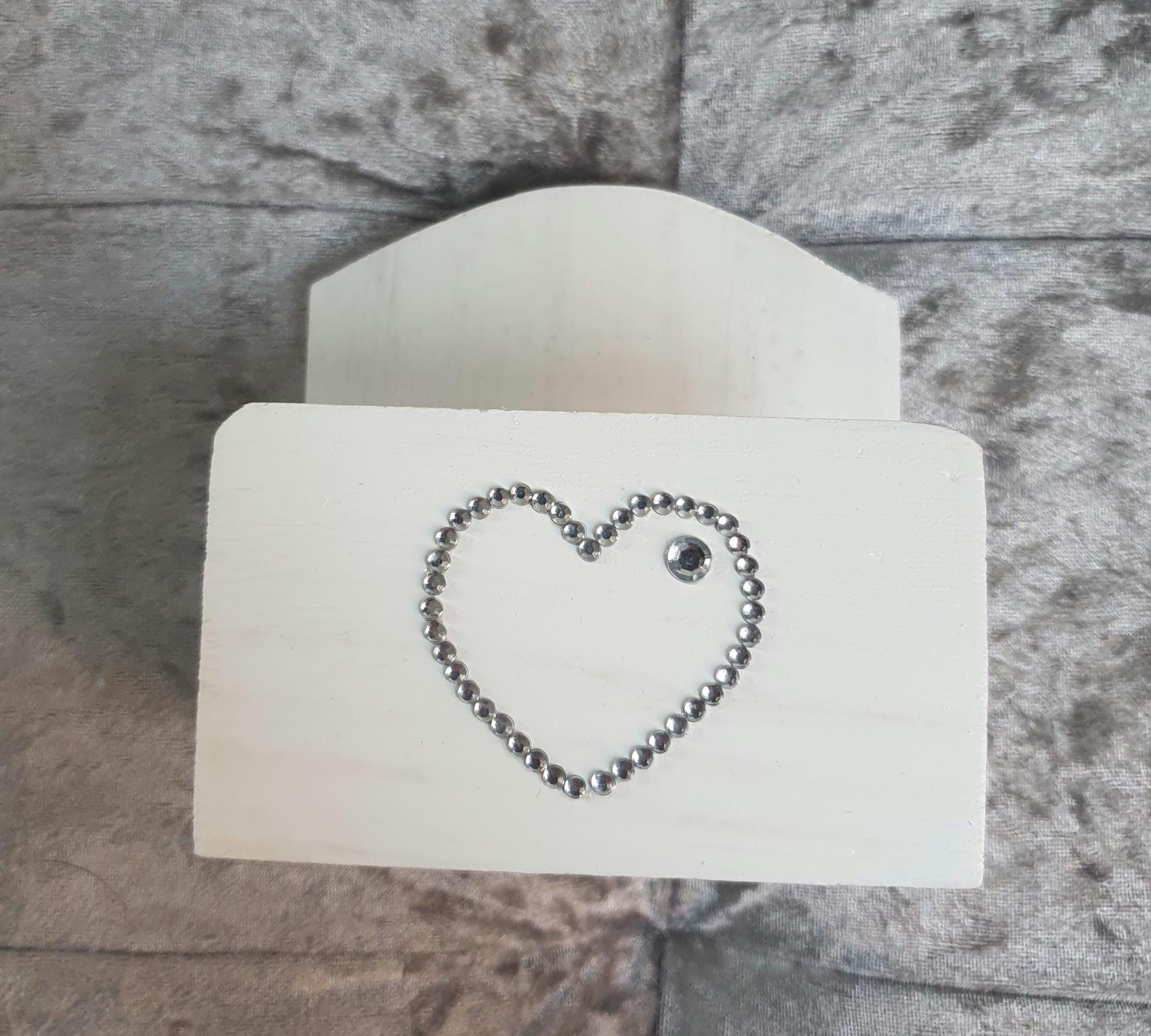 Hand Decorated Letter Holder / Desktop Letter Storage - Etsy
