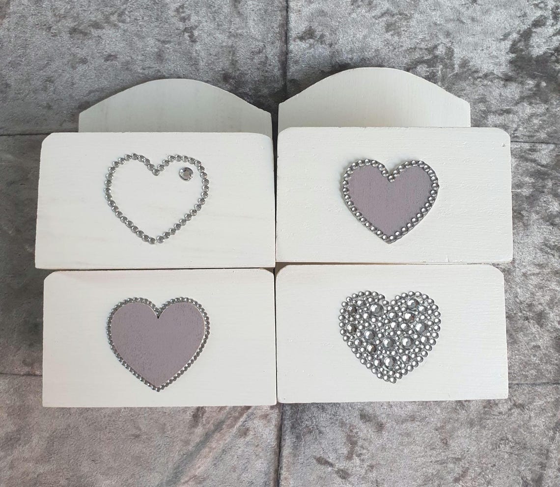 Hand Decorated Letter Holder / Desktop Letter Storage - Etsy