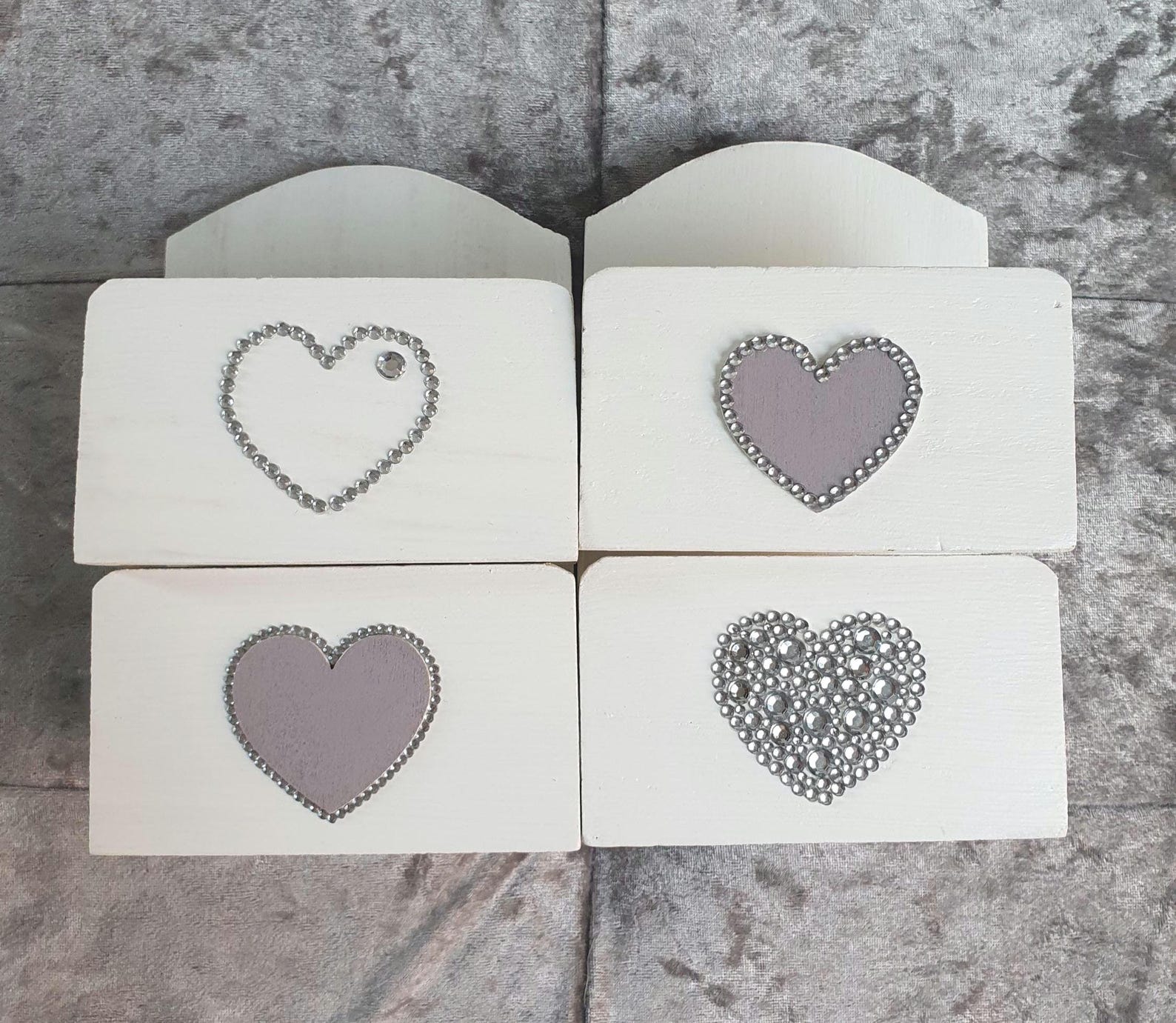Hand Decorated Letter Holder / Desktop Letter Storage - Etsy