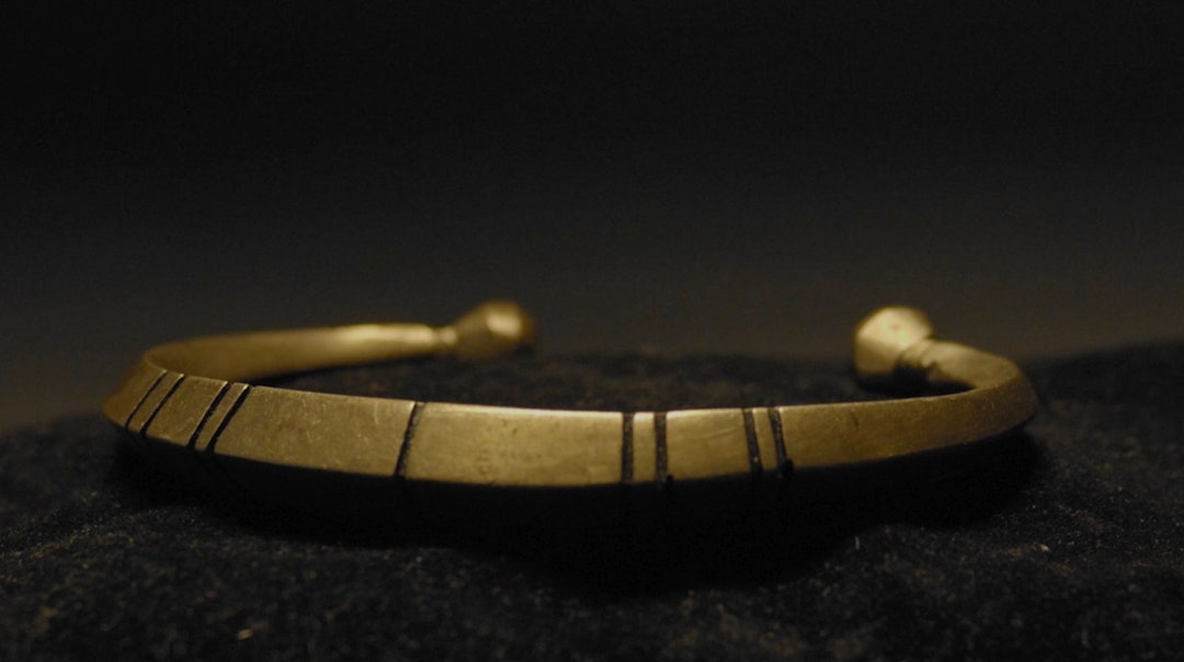 Nene's African Brass Cuff/bangle made in Ghana - Etsy