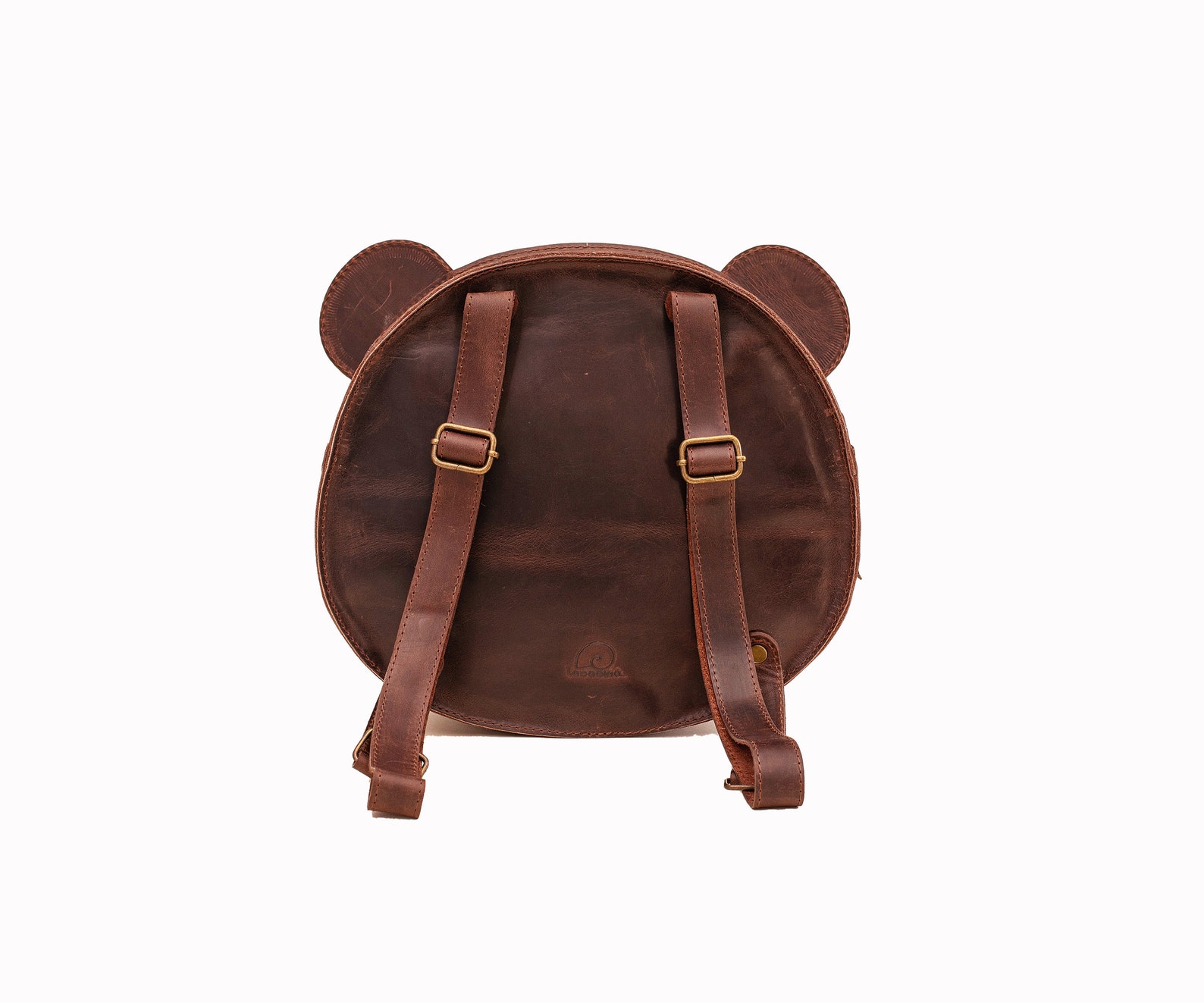 Personalized bear backpack Kids bag Childrens leather | Etsy