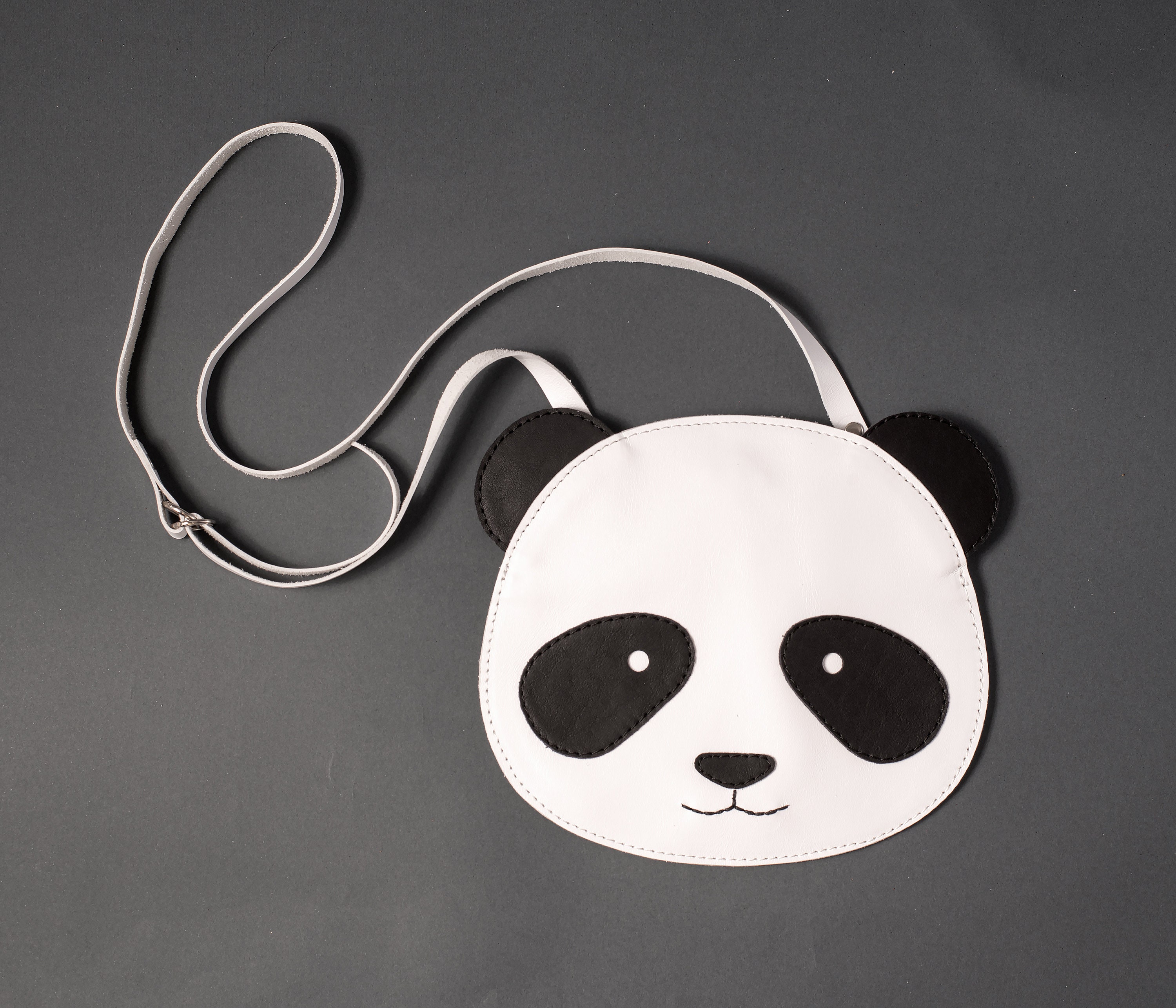 Crossbody Panda Bag for Children Animal Purse Leather Purse - Etsy