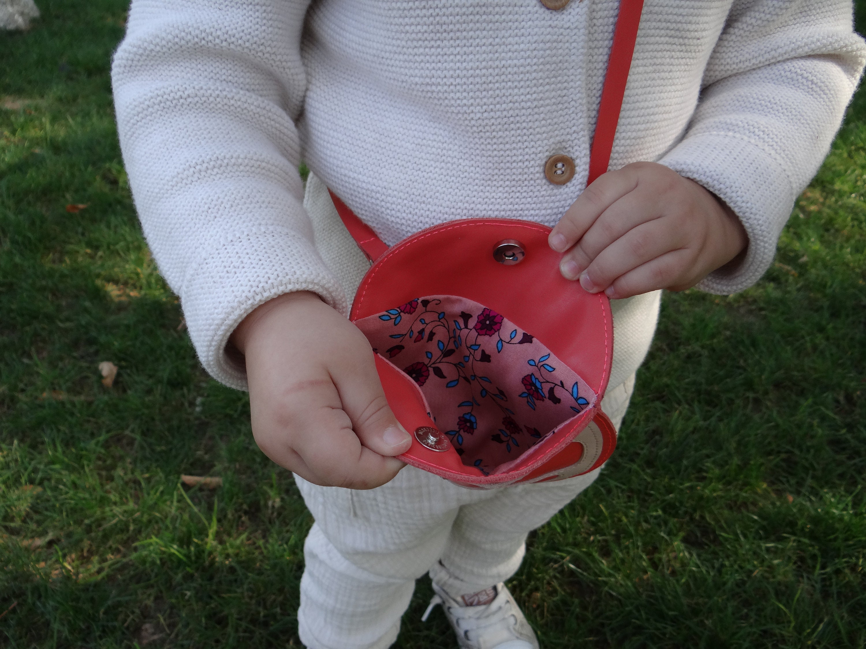 Orange Purse for Her, Fruit Purse, Round Orange Purse, Orange Lover ...