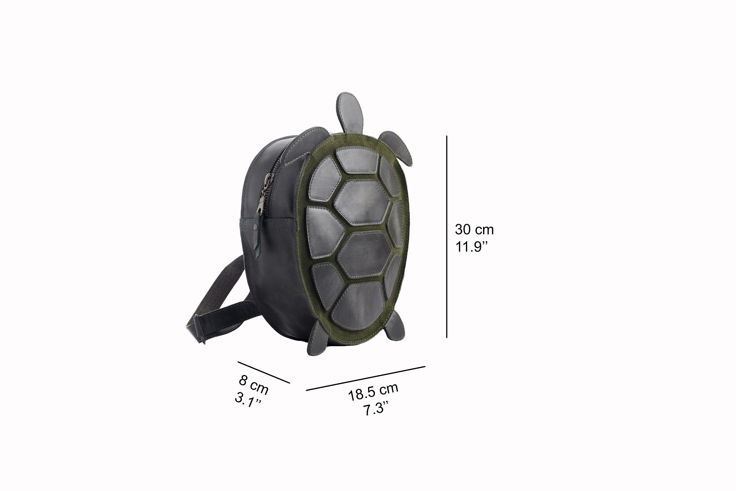 Kid Backpack Gender Neutral, Preschool Turtle Backpack With Chest Clip ...