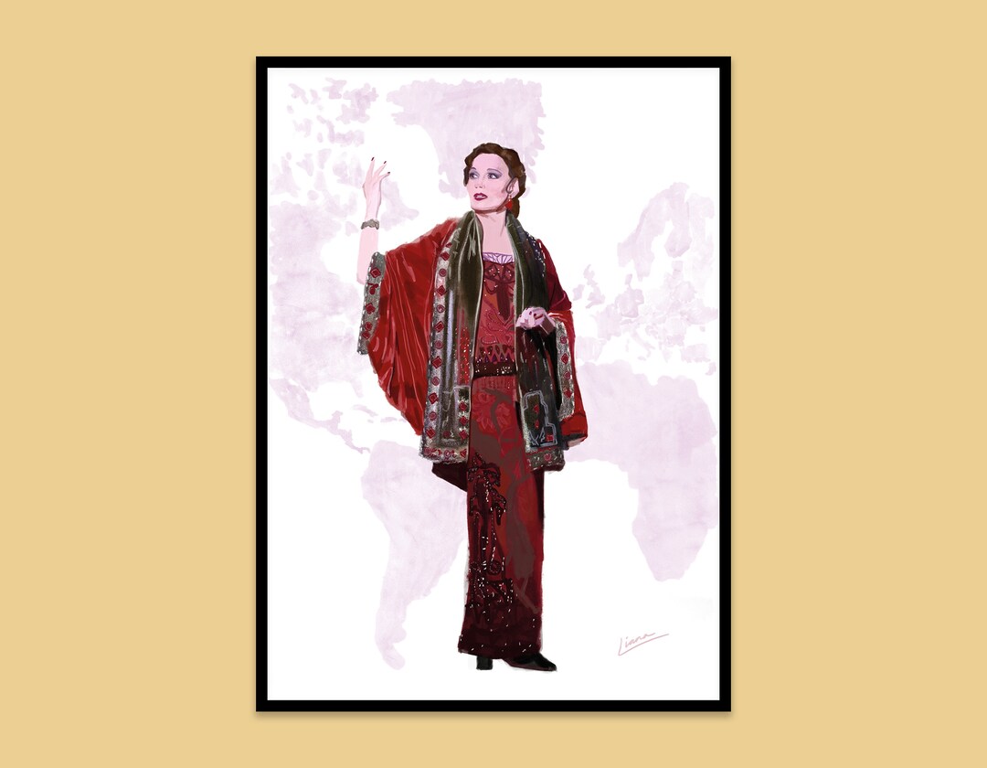 The Drowsy Chaperone Drawing/illustration Beatrice Stockwell - Etsy
