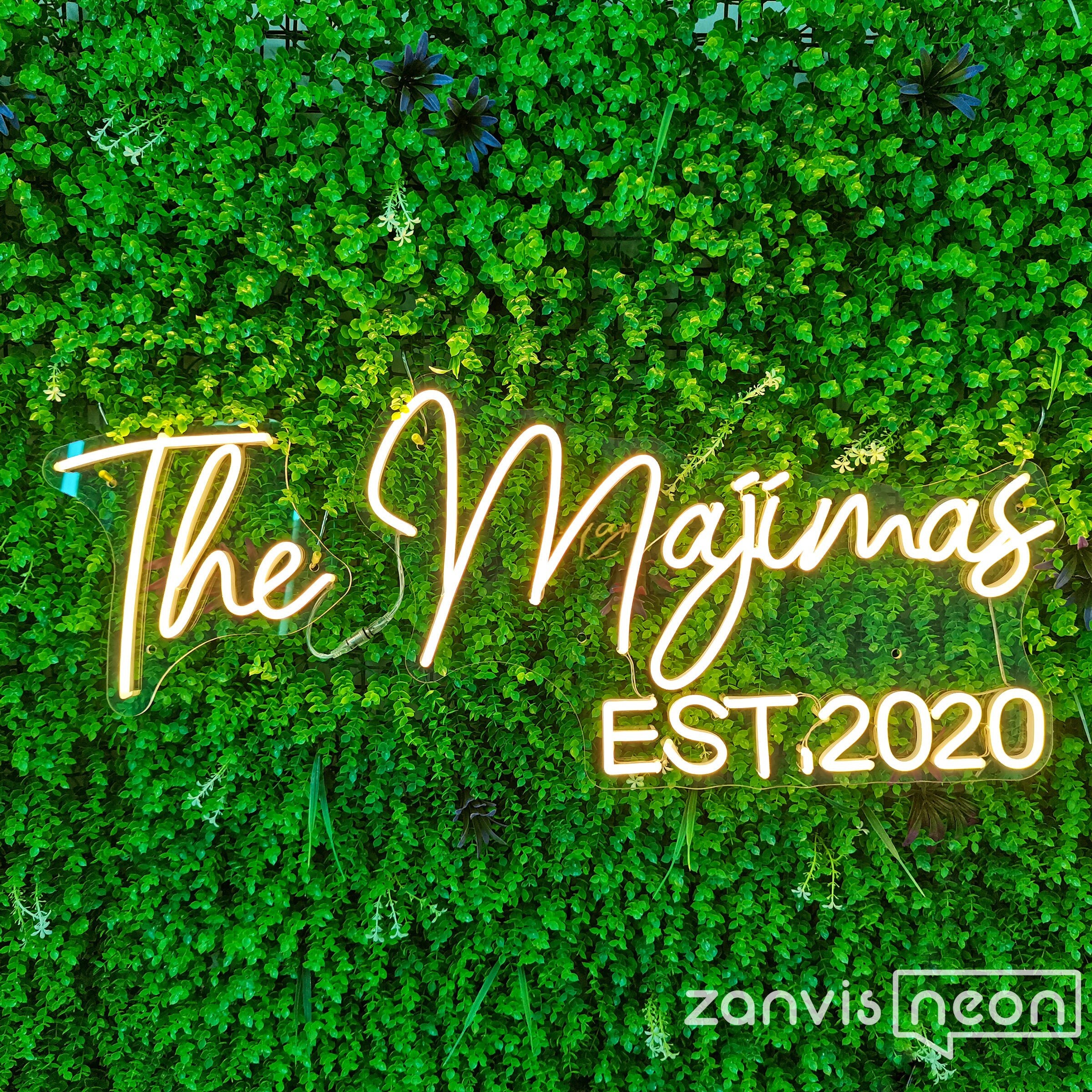 Wedding NEON SIGN for reception, Wedding Decorations sign light ...