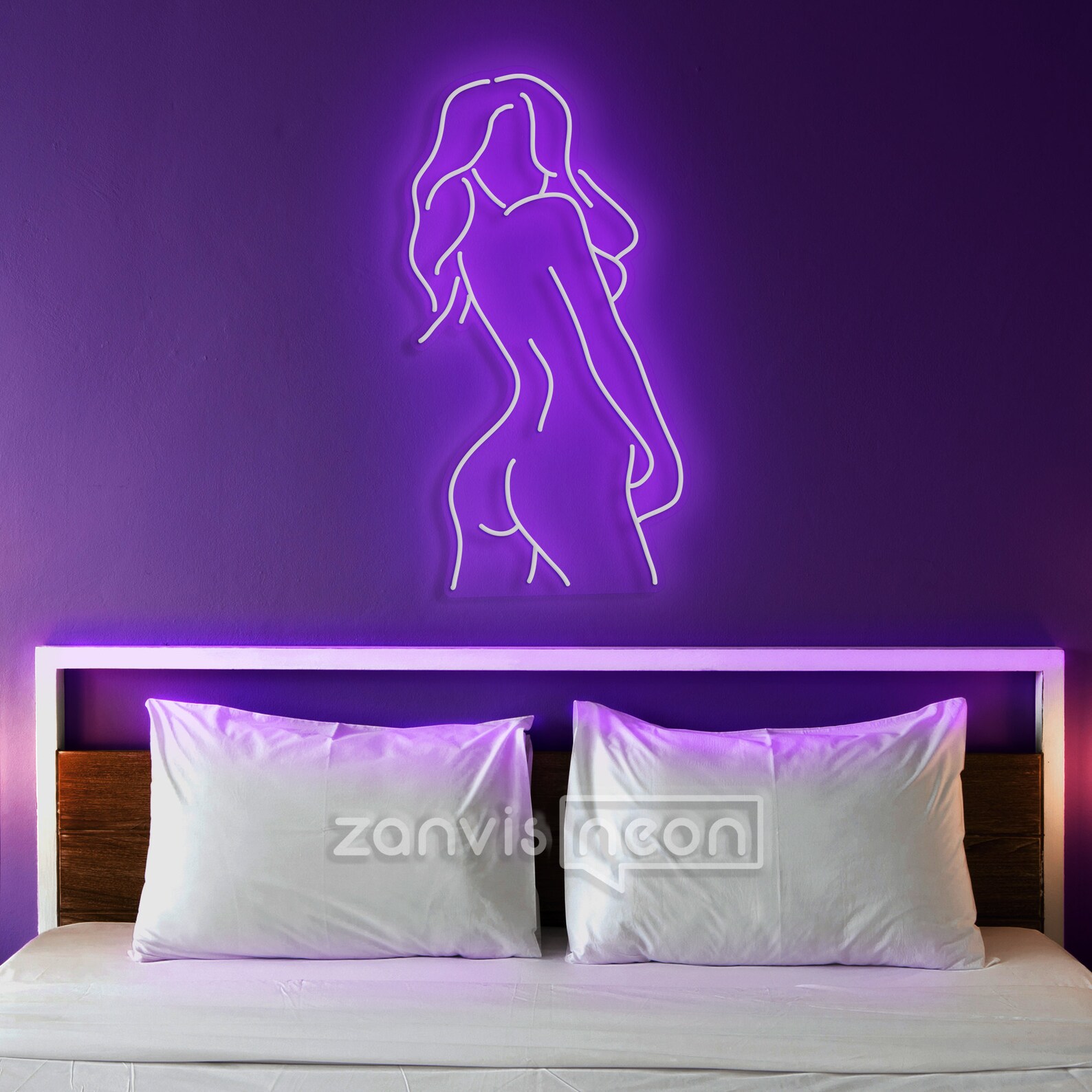 BEAUTY POSE Neon Sign Light Office Living Room Interior Design, Neon ...