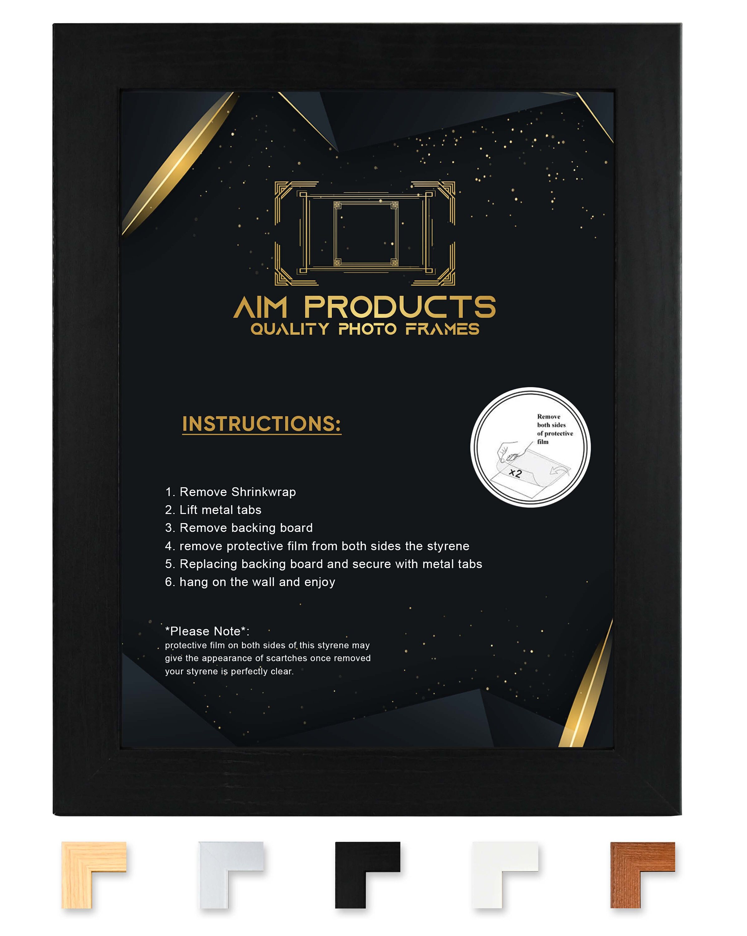 A1 A2 A3 A4 A5 A6 10x8 36x24 Inch Poster Frames Picture Photo Frames ...