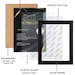 24X18 Inch Photo Frame Picture Frame Poster Frame Black/white/oak ...